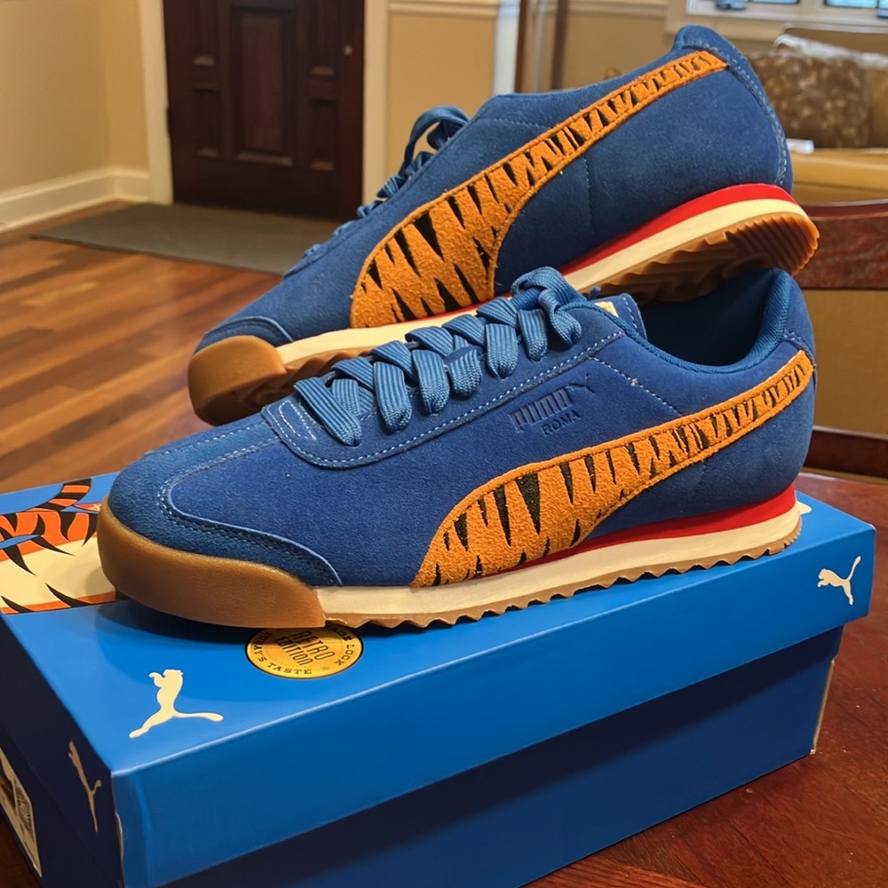Tony The Tiger Blue Suede Puma - Roma Limited Edition… - Gem